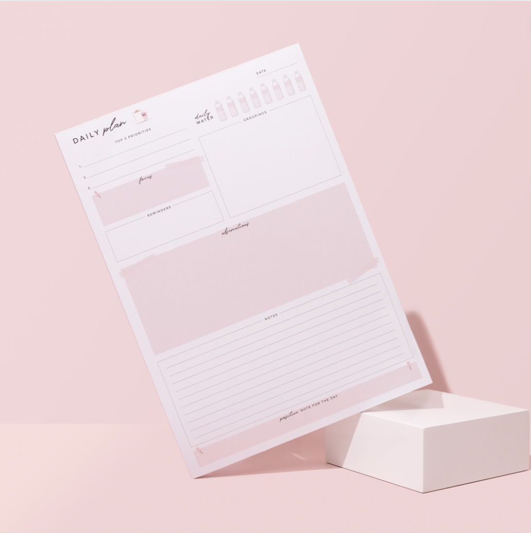 Teacher Daily Notepad – Steph Pase Planners