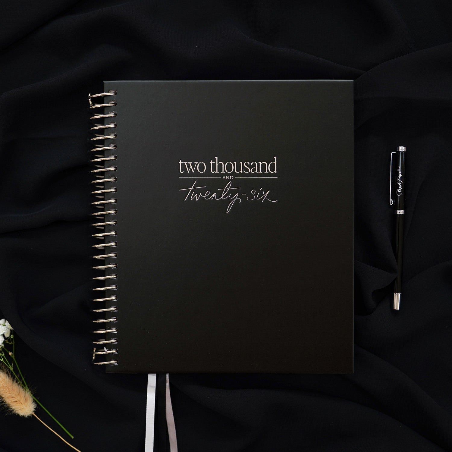 2026 Classic Planner Black – Steph Pase Planners