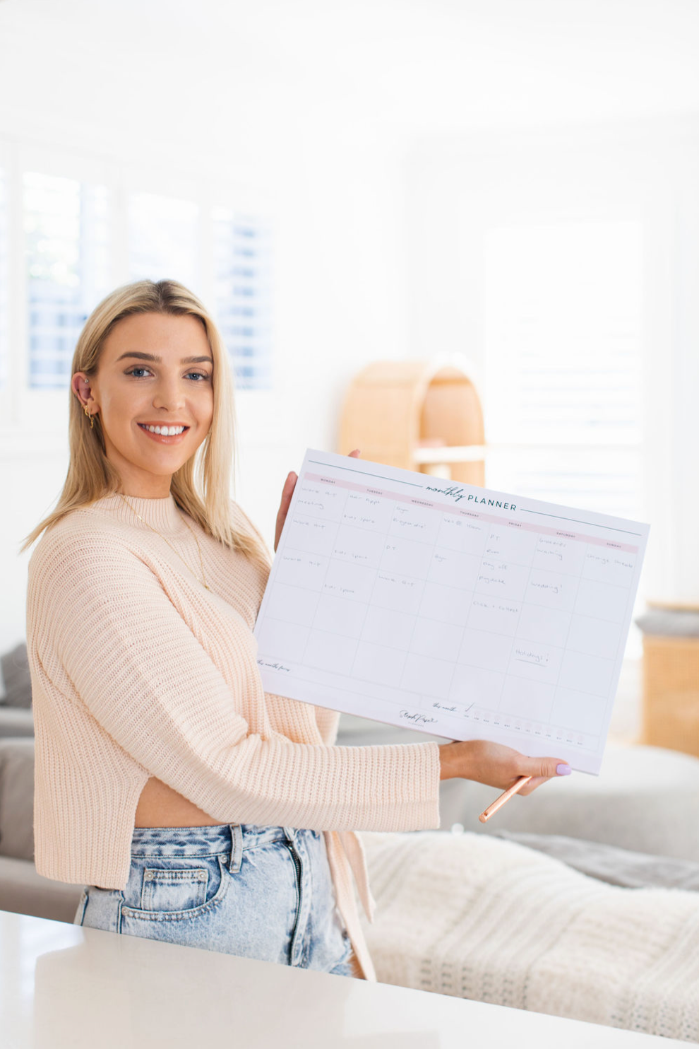 Monthly Desktop Planner – Steph Pase Planners