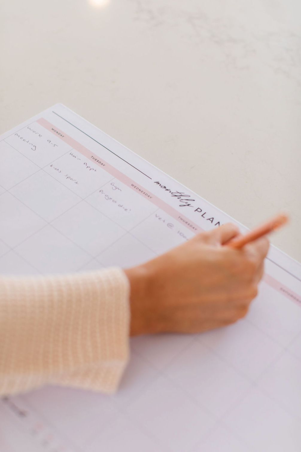 Monthly Desktop Planner – Steph Pase Planners