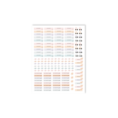 Health Sticker Pack – Steph Pase Planners